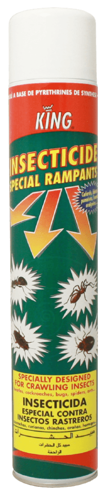 KING Insecticide Rampant aérosol - Alpes détergents